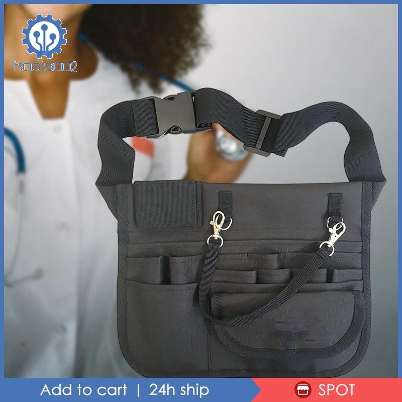 [Koolsoo2] Nurse Organizer Belt Nurse Waist Tape Holder Nursing Bags Utility Hip Bag Multi ...