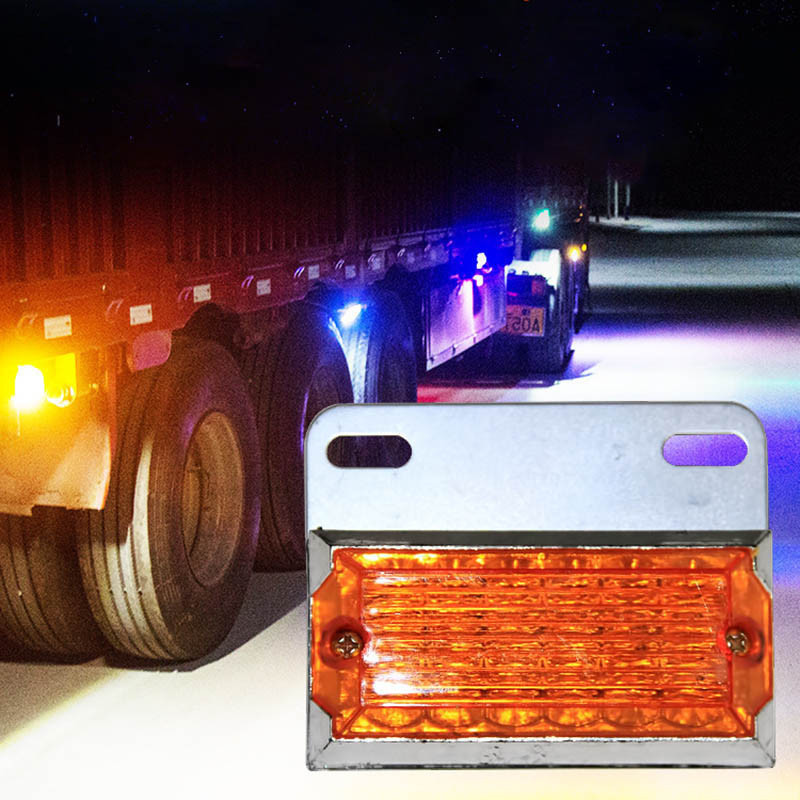 24V Truck Turning Light Sidelight Decoration Signal Lamp Lorry Night ...