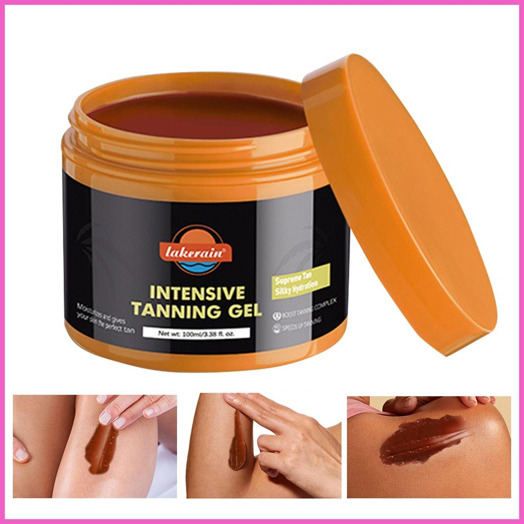 Tanning Lotion Outdoor Mild Tanning Cream Face Moisturizing Cream ...