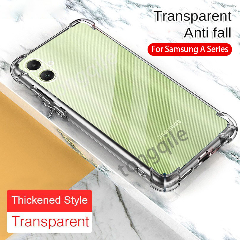 Case For Samsung Galaxy A06 5G 4G 2024 Phone Casing Clear Transparent ...