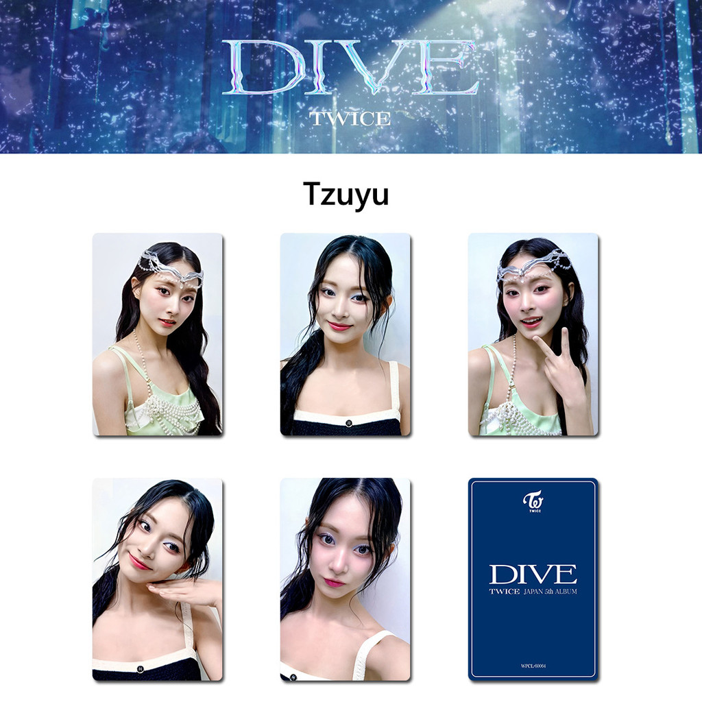 3-9pcs TWICE DIVE Japan Album Lomo Cards Nayeon NA With YOU-th Photocard MISAMO Jeongyeon Momo ...