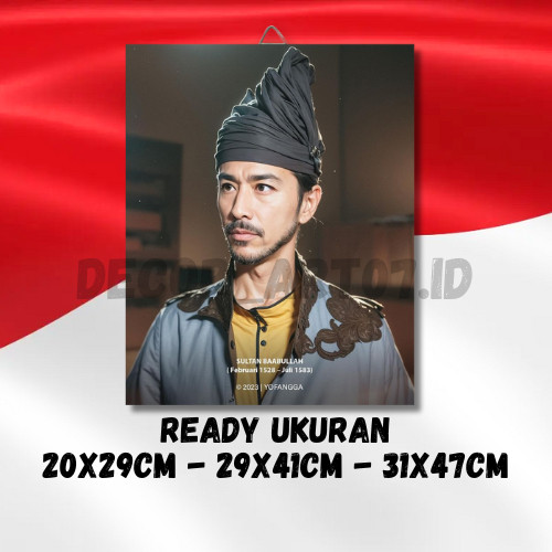 KAYU Sultan Baabullah - Photo Of The Sultan Of TERNATE Sultan Of AI ...