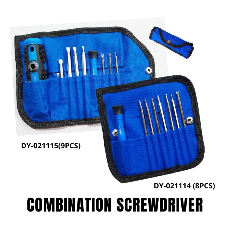 PROFESSIONAL COMBINATION SCREW DRIVER SET TOOL INSULATED SCREW DRIVER ...