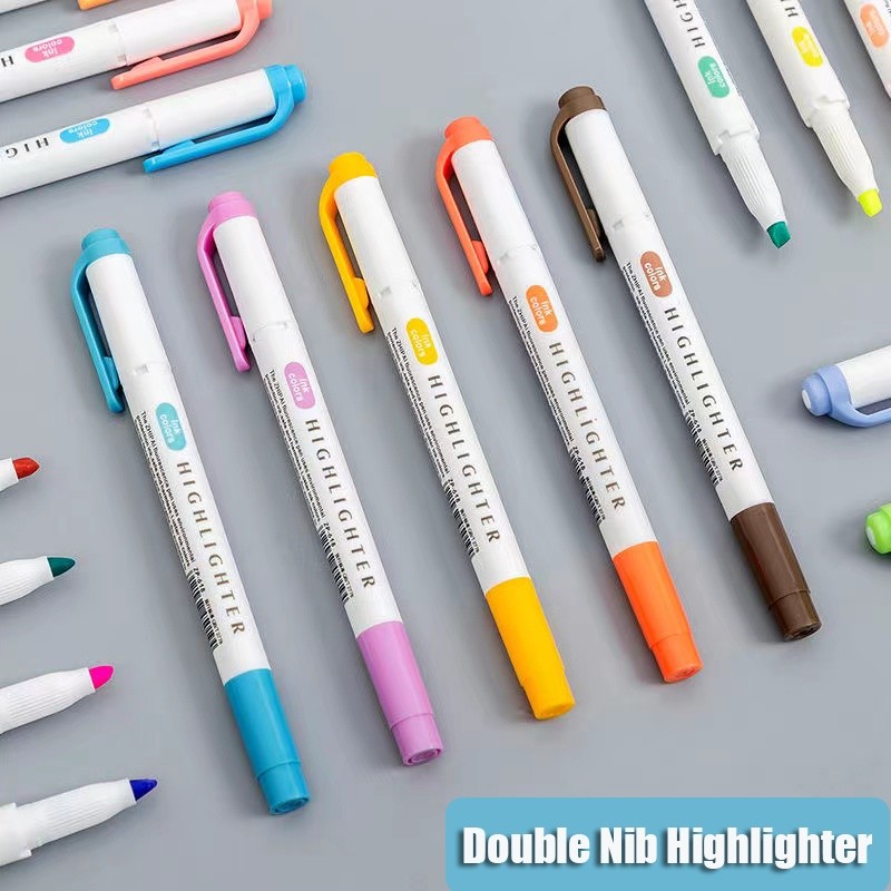25 Mildline Highlighter Pens 25 Color Marker Pens COD Highlighter Pen ...