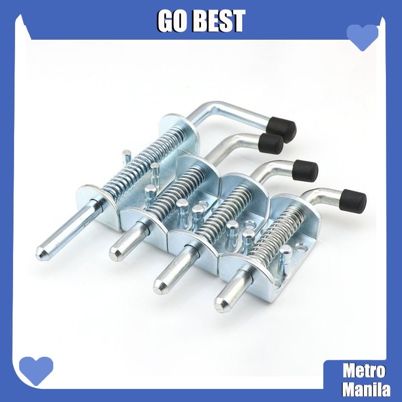 Metal Spring Door Latch Bolt Lock Heavy Duty Spring Latch For Gate Shed ...