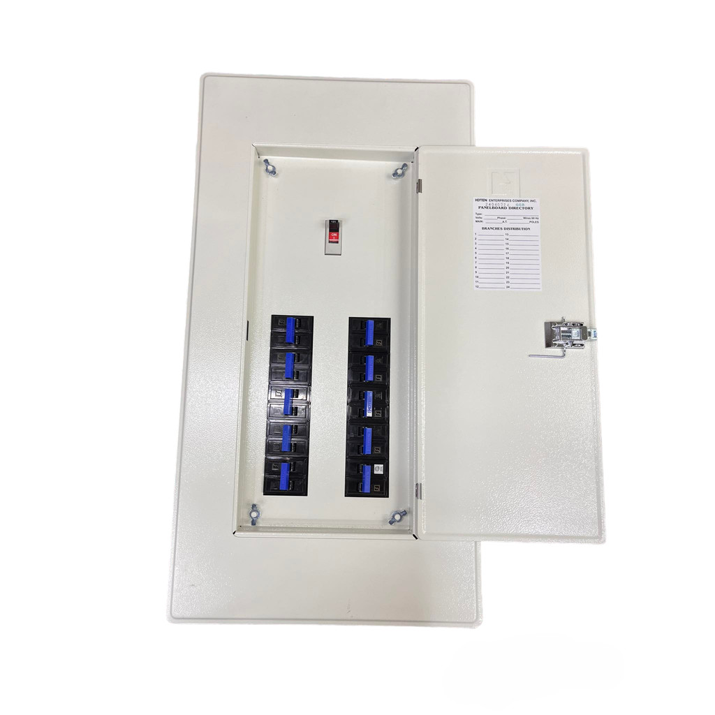 Koten Panel Board with 150A 2Pole Main 250SPS and 10 Branches 2Pole HPH ...