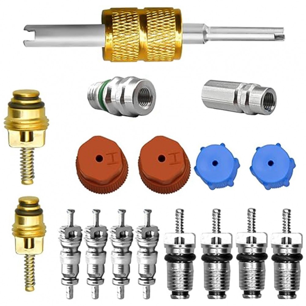 【shopee】Brass and Aluminum Air Conditioning Valve Core Kit R134A ...