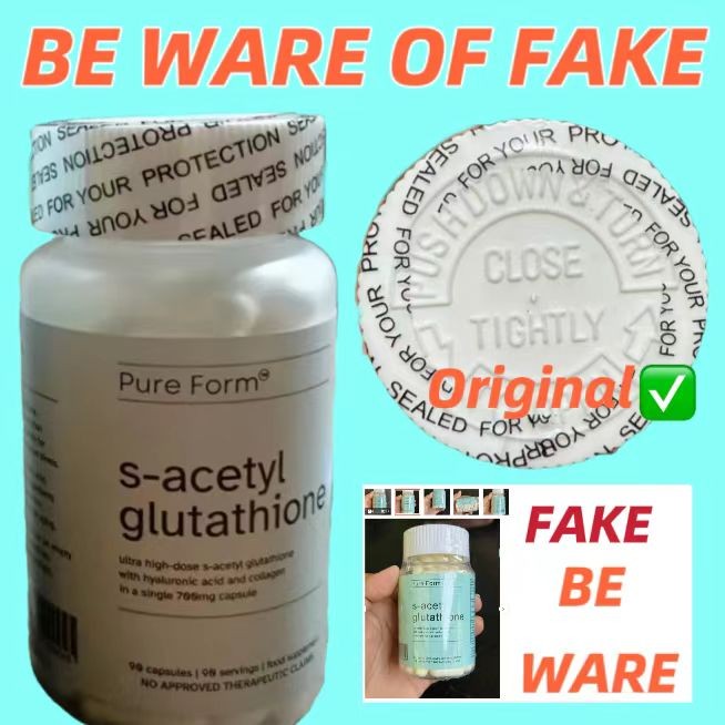 Fast Delivery PURE FORM S-Acetyl Glutathione Collagen | Shopee Philippines