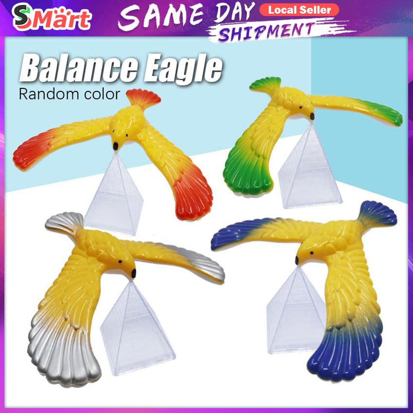 Amazing Balanced Eagle Bird Balancing With Stand Bird Desk Kids Toy Fun ...