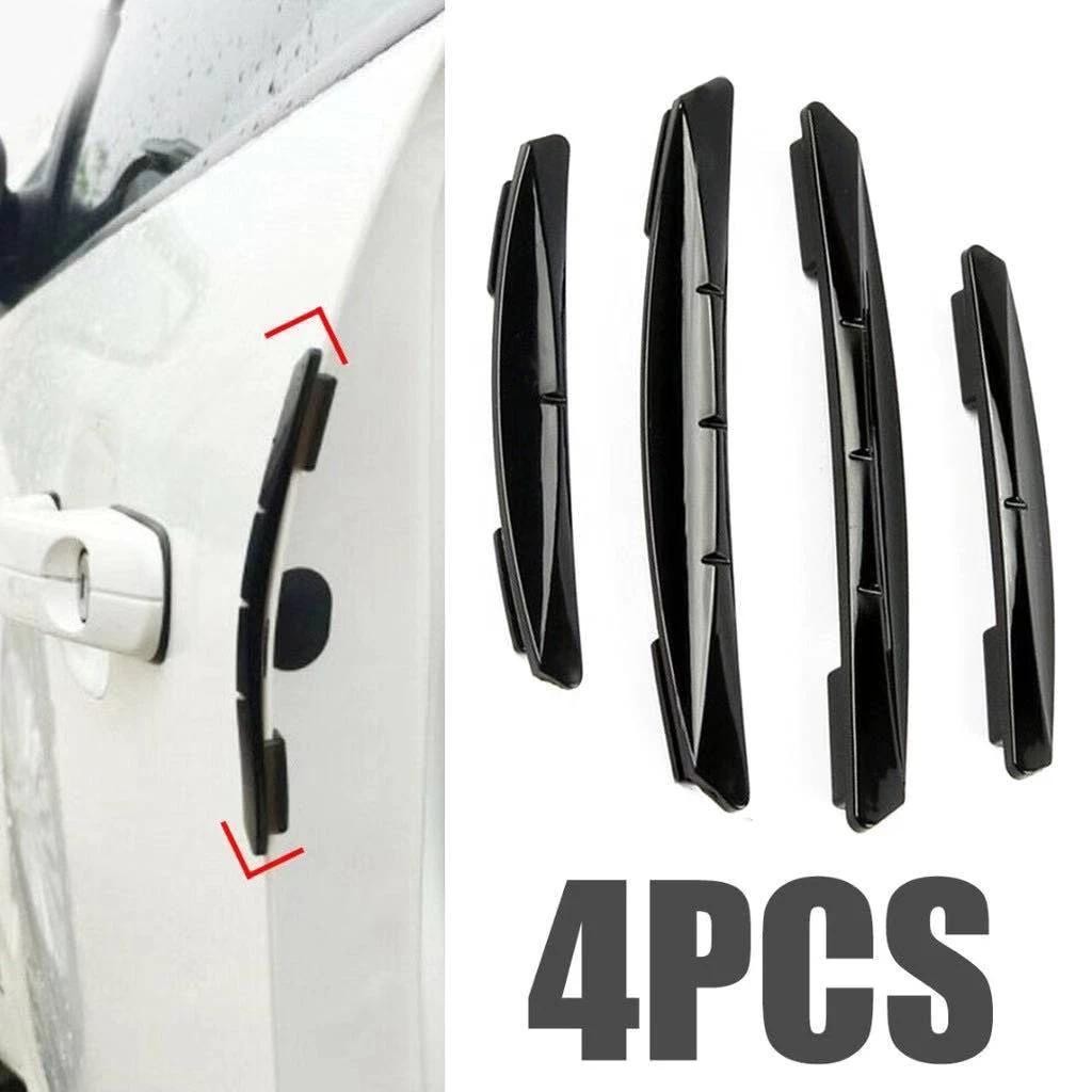 Universal 4pcs Car Door Edge Scratch Anti-collision Protector Guard ...