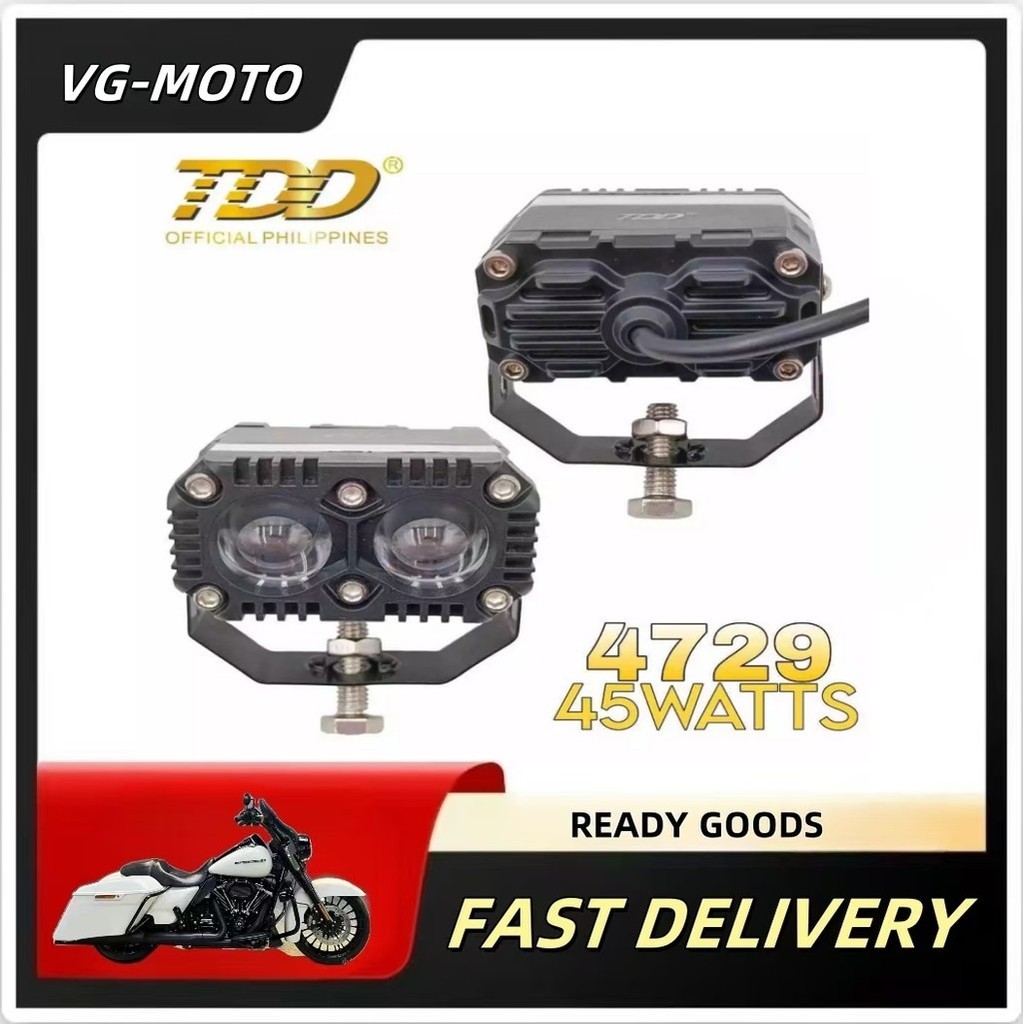 TDD #4729 MOTORCYCLE HEADLIGHT FOR 1PC (50w) | Shopee Philippines