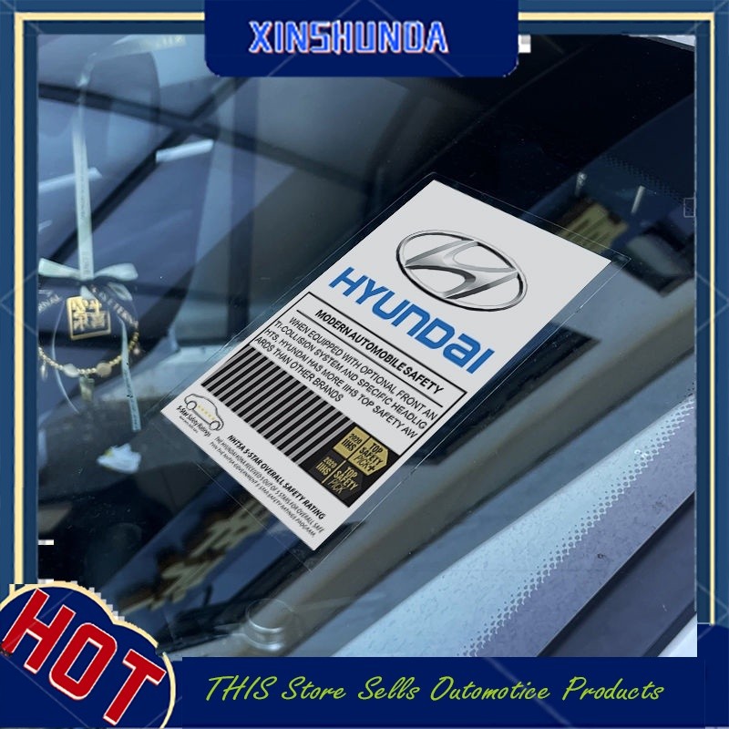 nxp-XSD Auto Windshield Electrostatic Stickers Car Styling Interior ...