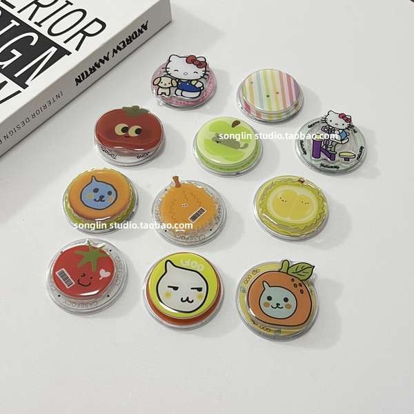 pop socket magsafe popsocket Durian cartoon fun tomato cute kt cat x ...