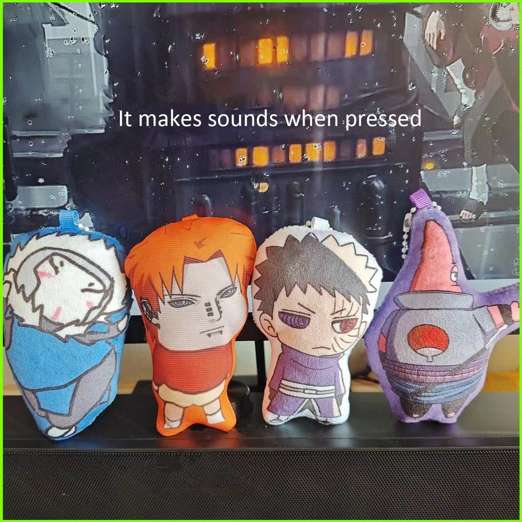 YT1 NARUTO plush toy produces sounds when pressed Sasuke Chaoge Uchiha ...