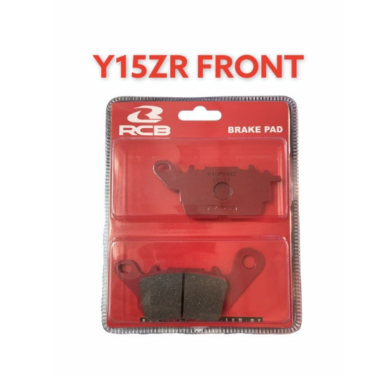 RCB RACING BOY BRAKE PAD E-SERIES [ FRONT PAD ] Y15 V1-V2 / LC135 V8 FI ...