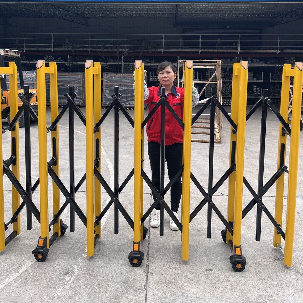 Aluminum Alloy Flexible Fence Movable Fence Manual Sliding Door Folding ...