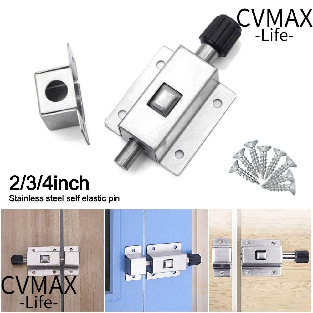 CMAX Door Latch, Stainless Steel Automatic Latch Window Catch Lock ...