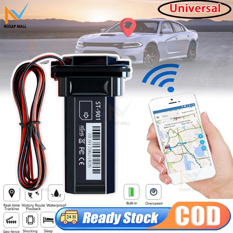 Realtime Car GPS Tracker ST-901 Original GSM Alarm Anti-theft Tracking ...