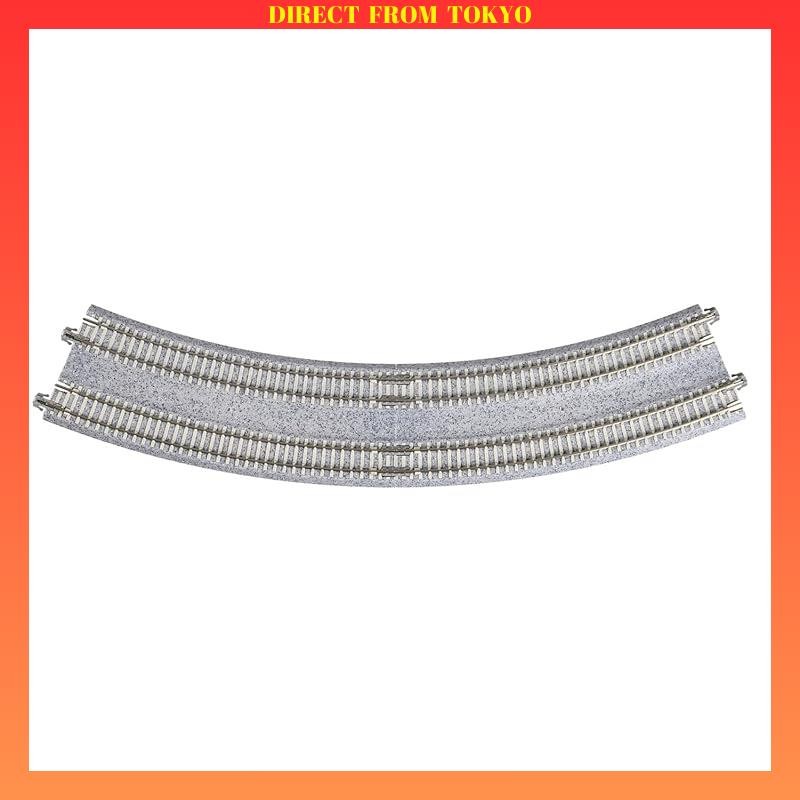 KATO N Scale Double Track Approach Line R414/381-22.5° Left and Right ...