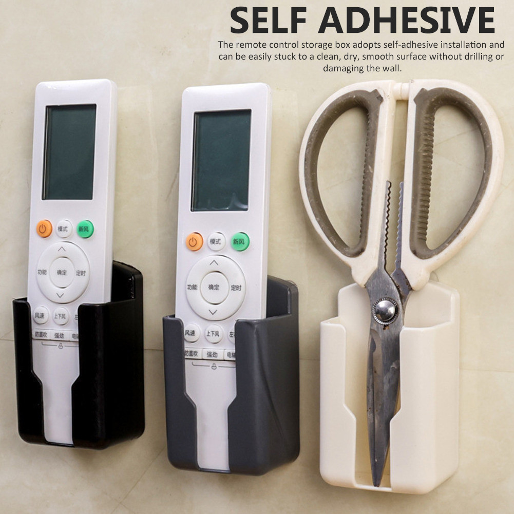 Universal Remote Controller Holder Wall Mounted Mobile Phone Storage ...