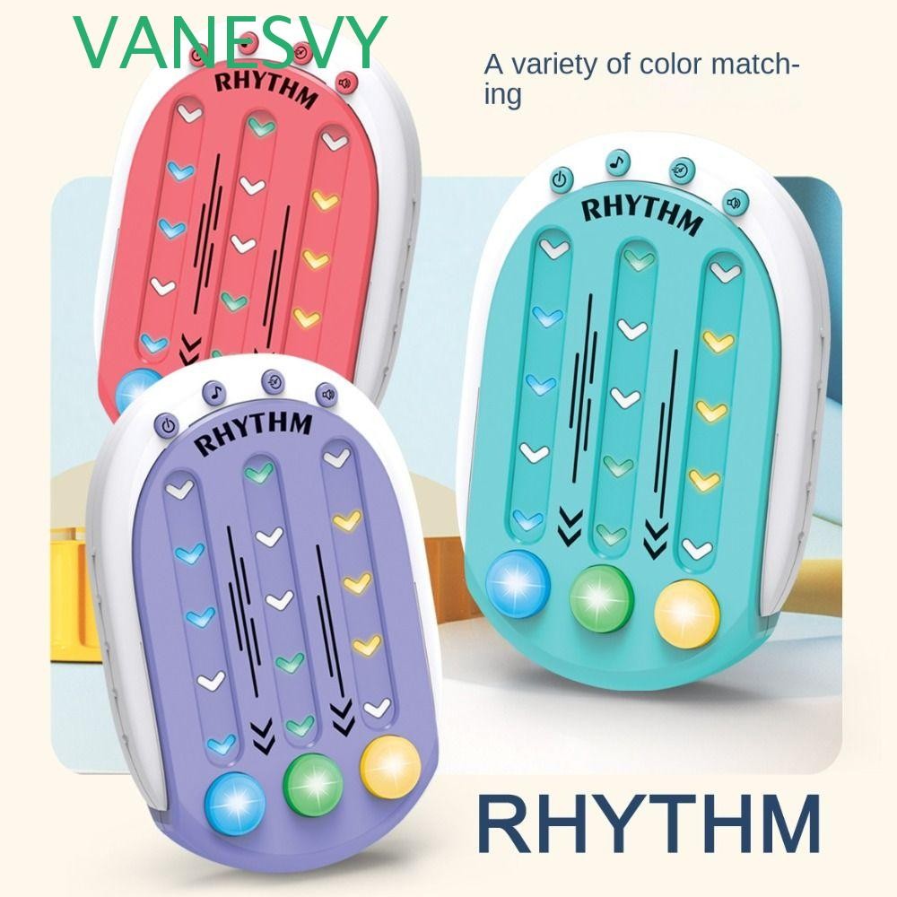 VANESVY Plastic Musical Rhythm Toys, Quick Push Music Beats Musical ...