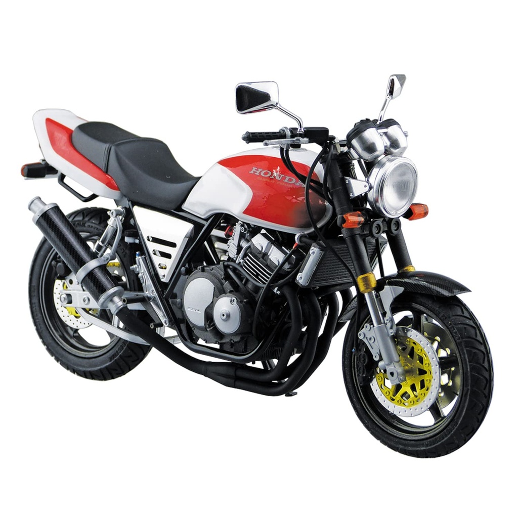 【Direct from Japan】 Aoshima Bunka Kyozaisha 1/12 The Bike Series No.53 Honda NC31 CB400 SUPER ...