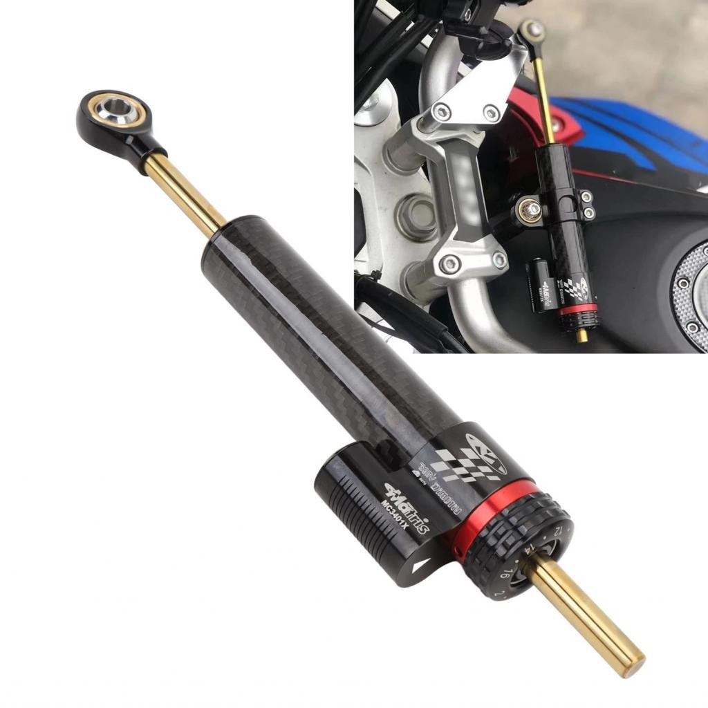 Eleganthome Motorcycle Steering Damper Stabilizer Improve Driving ...