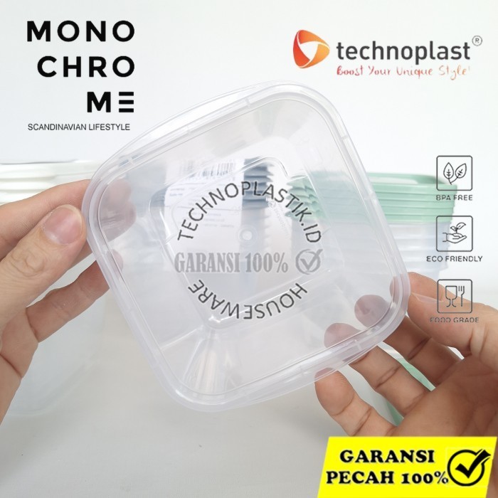 TECHNOPLAST Monochrome Azumi Grande 850 Ml contains 6 Sealware Contains ...