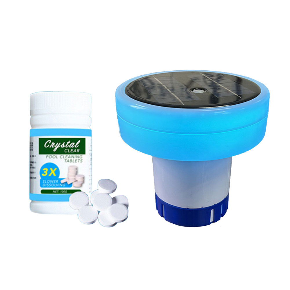 Solar Swimming Pool Chlorine Air Floater Floating Chlorine Gas ...