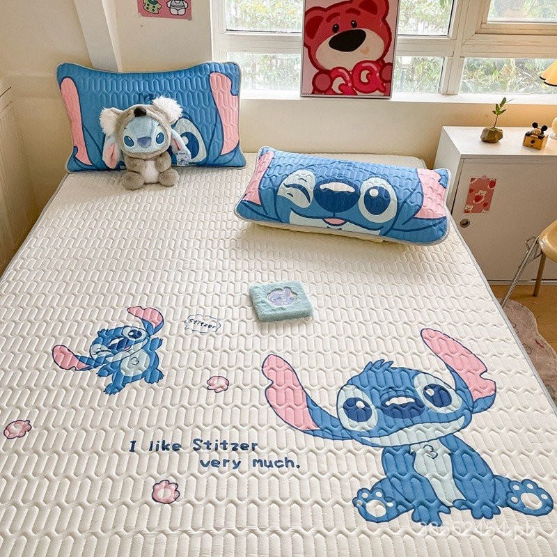 Summer Ditu Ni Cool Silk Latex Cooling Mat Three-Piece Set Cute Cartoon ...