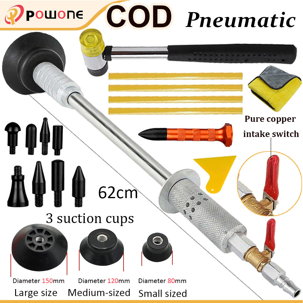 Pneumatic Vacuum Suction Cup Car Dent Aluminum Paintless Dent Repair ...