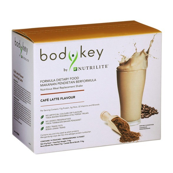 Nutrilite BodyKey Body Key Meal Replacement Shake slimfast 14 pouches x ...