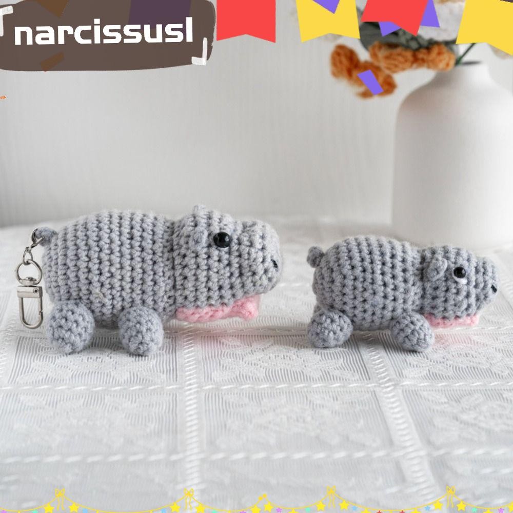 NARCISSUS Moo Deng Plush, Hippo Pendant Plush Hippo Doll Angry Baby ...