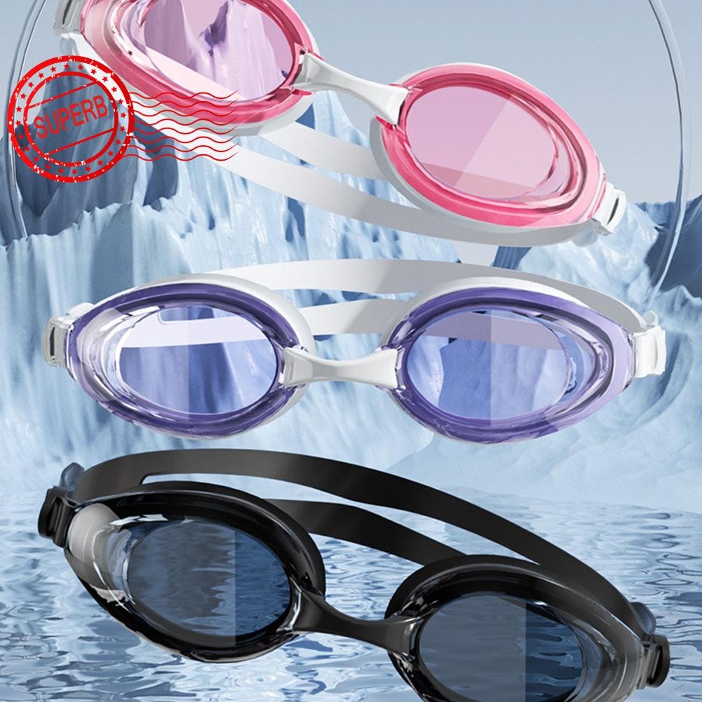 Unisex Swimming Goggles Anti-fog Waterproof Adults Hd Frame Anti-fog ...