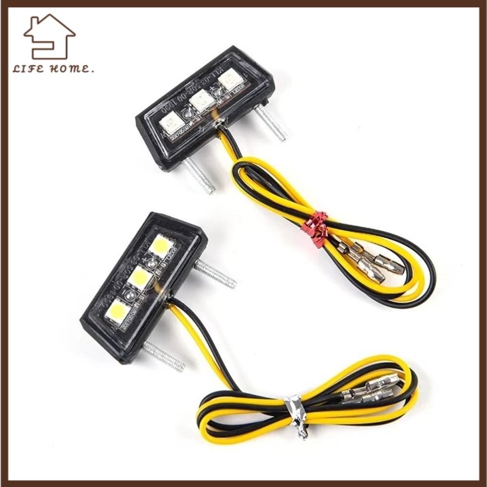 YELGIRL 1Pc Motorcycle License Light, Motorcycle License Plate ...