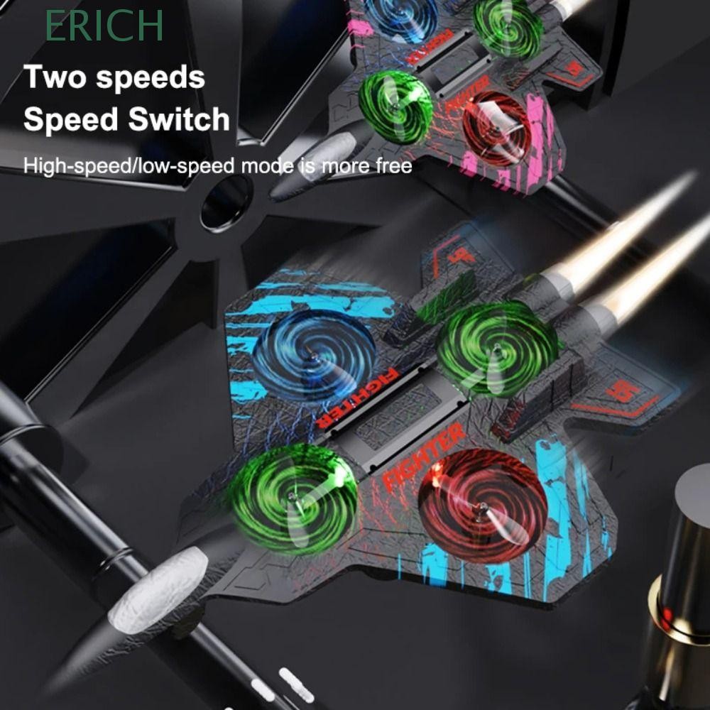 ERICH Remote Control Foam Fighter, EPP Foam RC Drones Four Motor Helicopter Toy, Mini Model ...