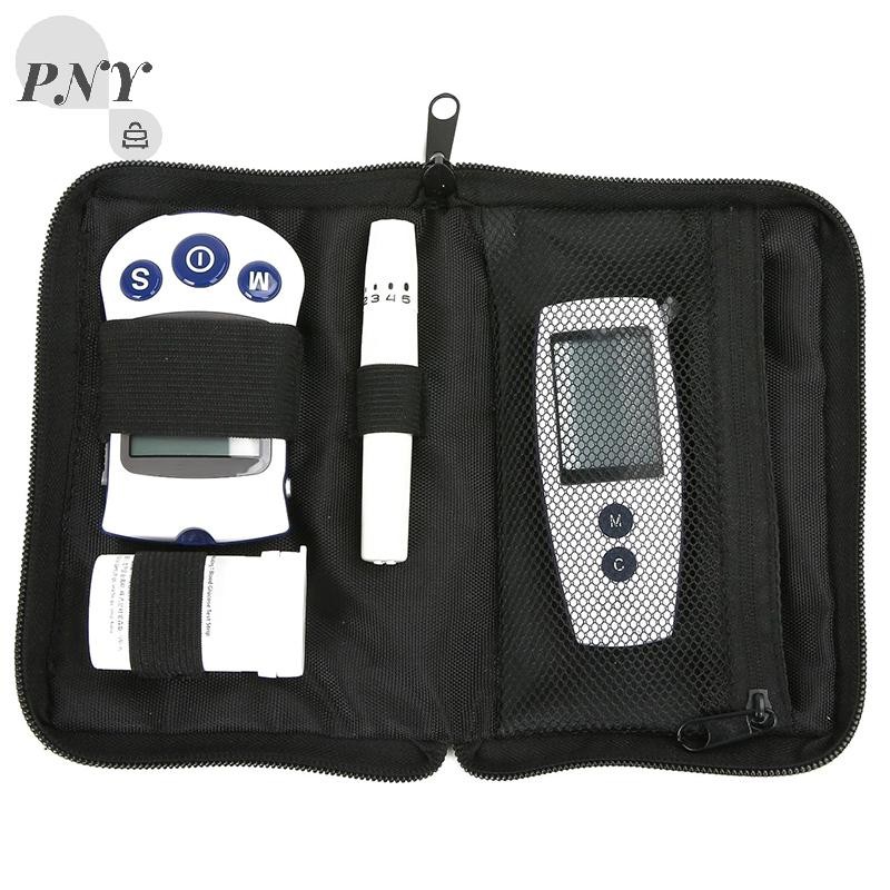 [Eesis] Portable Blood Glucose Meter Storage Bag Blood Pressure And ...