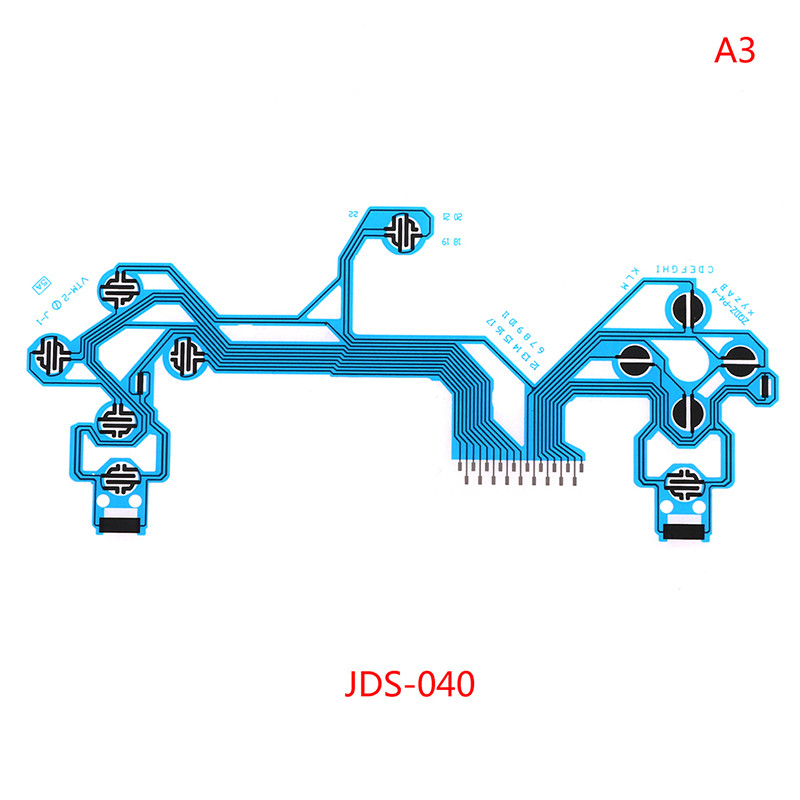 filly For PS4 DS4 PRO Slim Controller Conductive Film Blue Film JDS 050 ...