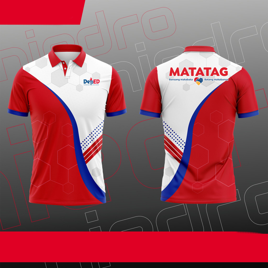 DEPED MATATAG POLO UNIFORM FULL SUBLIMATION POLO-Shirt FOR Men AND ...