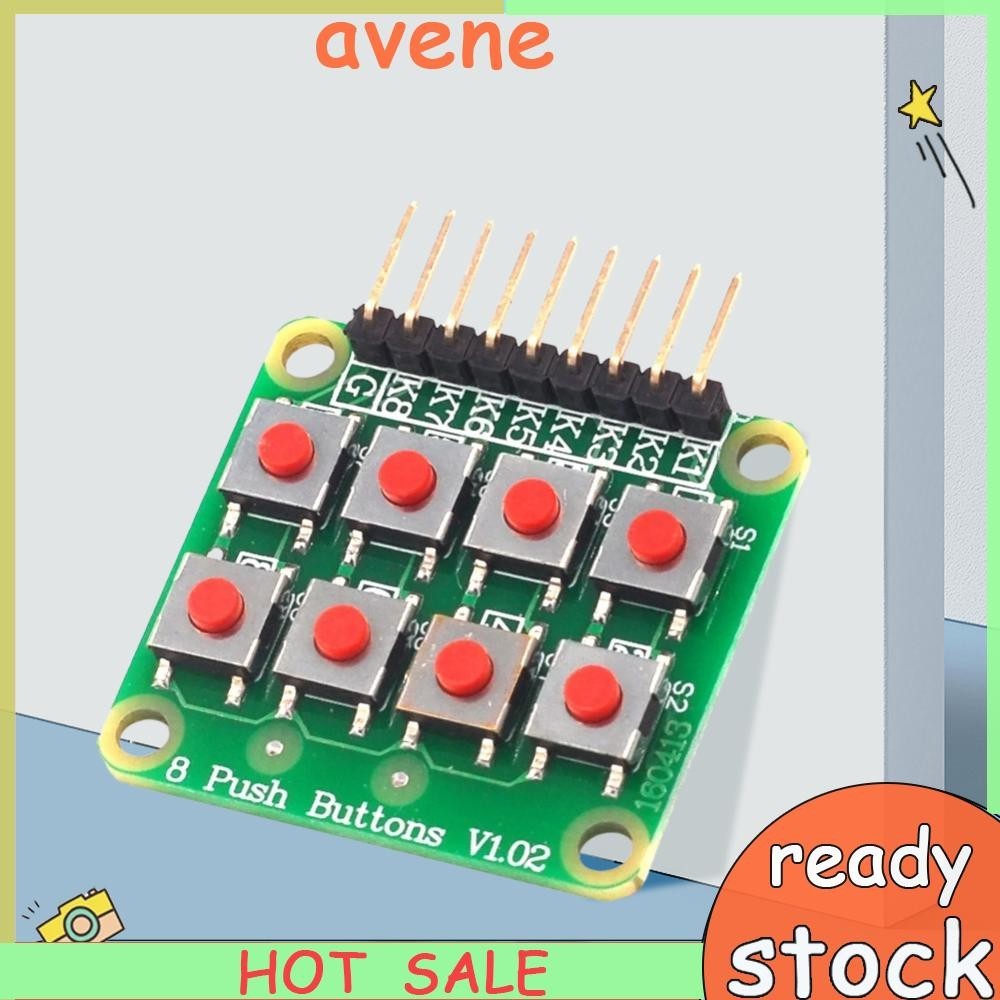 2x4 Keypad 4x2 Keypad 8 Push Buttons Matrix Keyboard Button for Arduino AVR PIC [avene.ph ...