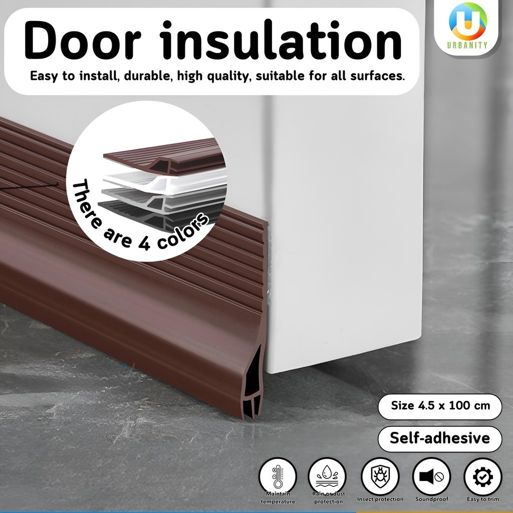 Door Bottom Sealing Strip Soundproof Windproof Insectproof Under Door ...