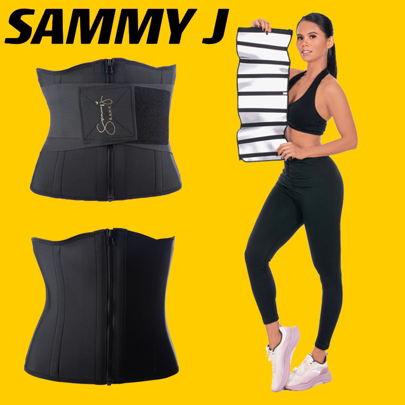 SAMMY J SECRET SHAPER SLIM BELT WAIST TRAINER CORSET SAUNA SUIT POWER ...