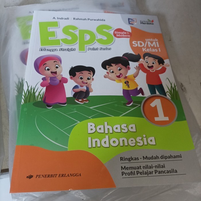 Esps Indonesian Language Class 1 Curriculum Merdeka Erlangga Shopee
