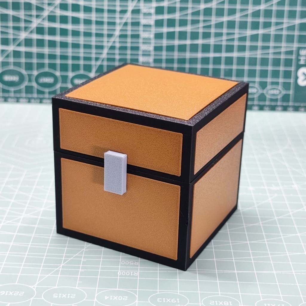 Minecraft Game Treasure Chest Box, Mincraft Niche Cos Instagram Storage ...