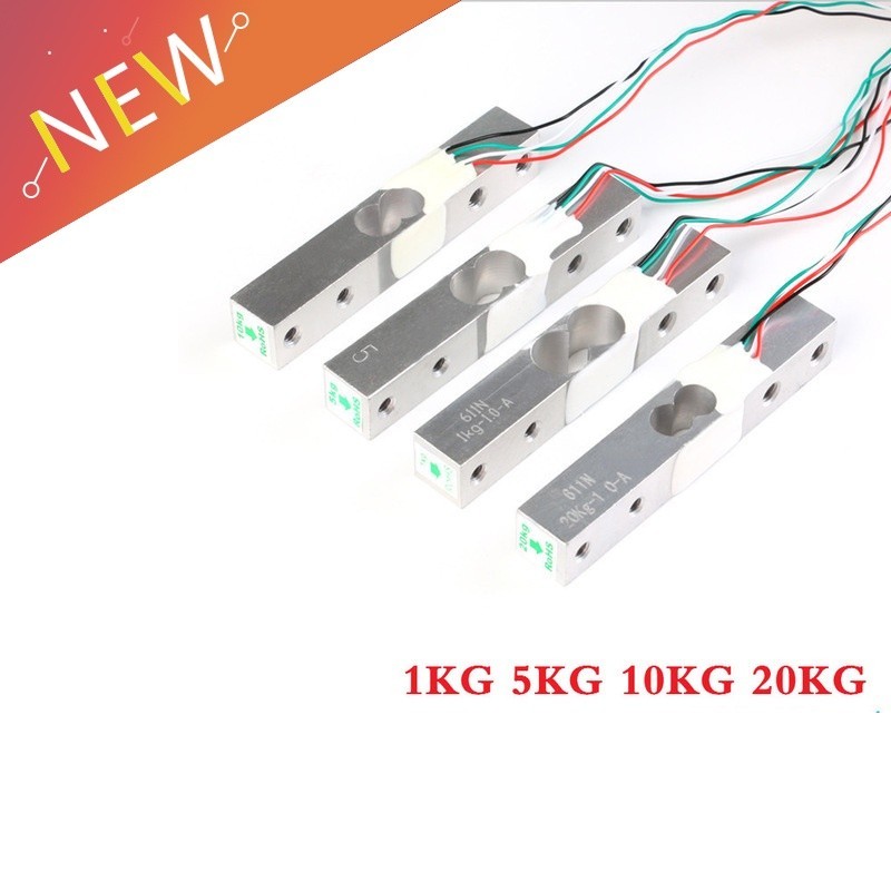 RQ+＞Digital Load Cell Weight Sensor 1/5/10/20KG Portable Electronic ...