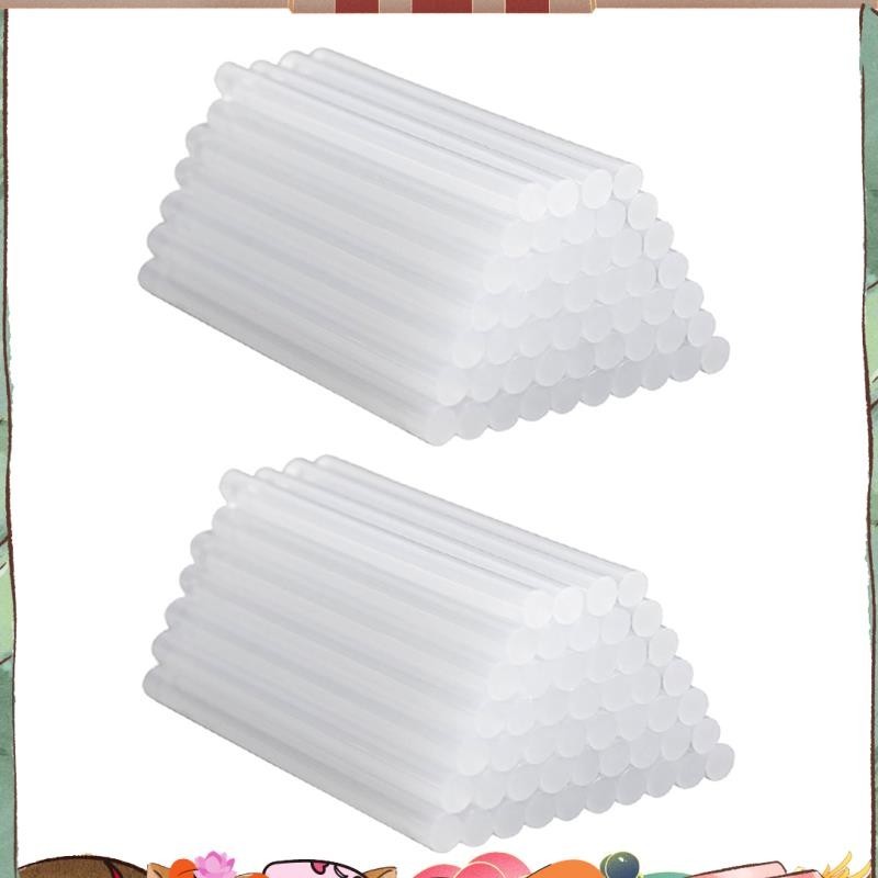 100Pcs Hot Melt Glue Sticks 7mmx100mm Hot Glue Sticks Rod for Craft ...