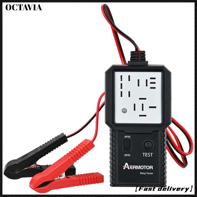 AT Automotive Relay Tester For 12V24V 4-Pin And 5-Pin Relays, Compact ...