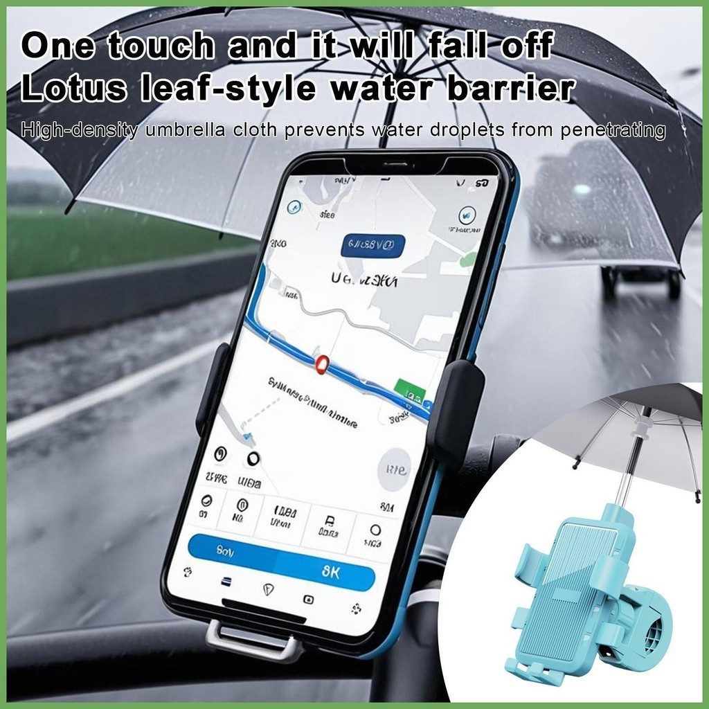Motorcycle Cycle Phone Mount 360 Rotation Cycle Phone Mount Sunproof ...