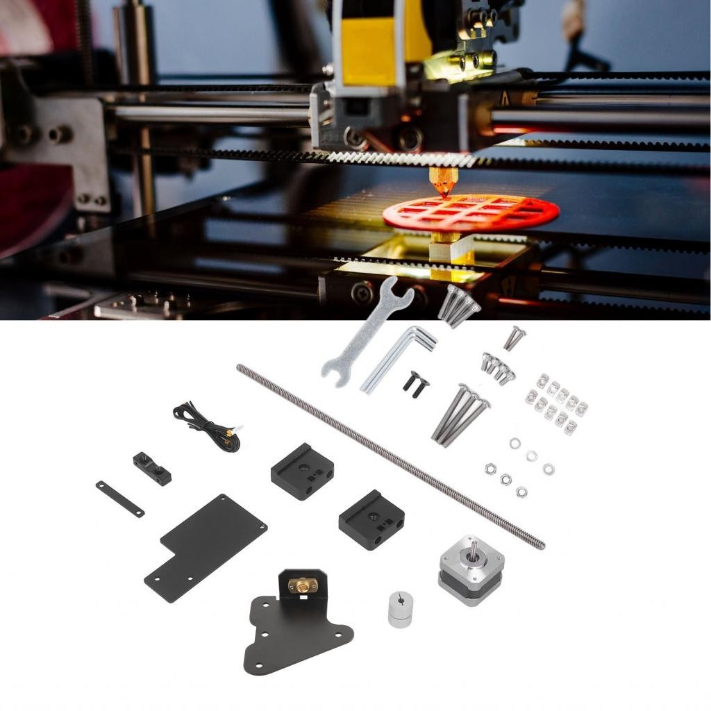 Rrianfo Dual Z Axes Upgrade Kit With Motor Lead Screw For Ender 3 3D ...