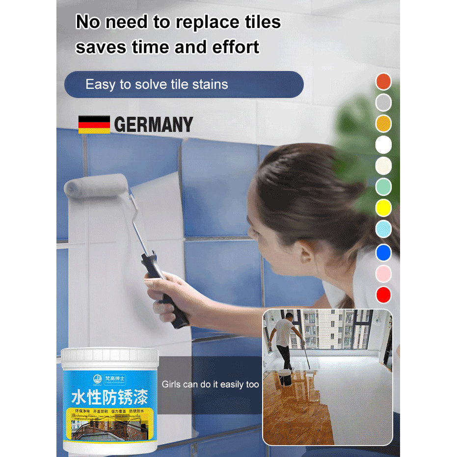 Magic Universal Waterproof Floor Tile Paint/Universal Color Change ...